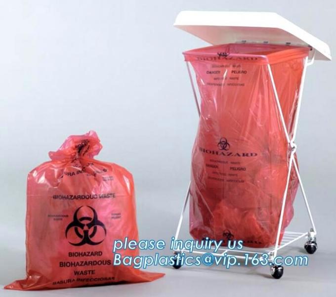 disposable autoclave sterilization biohazard bags, Heavy duty safety ...